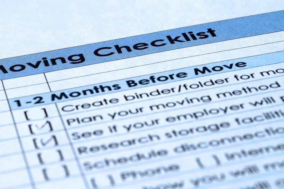 Long Distance Moving Checklist | State to State Move